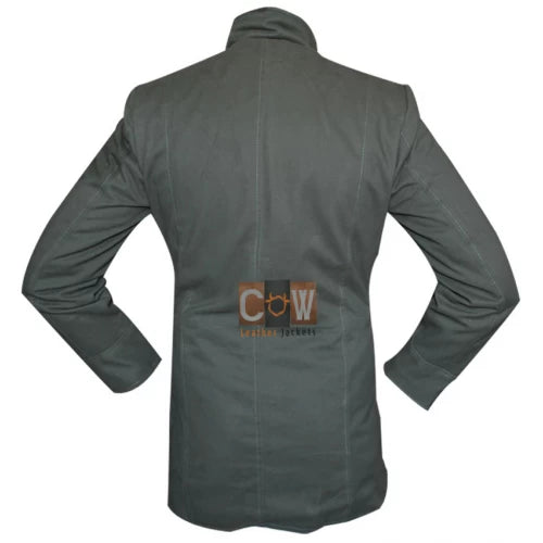 Supernatural Dean Winchester (Jensen Ackles) Green Leather Jacket ...
