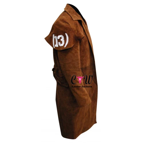 Fallout New Vegas Veteran Ranger Leather Coat – cowleatherjackets.com